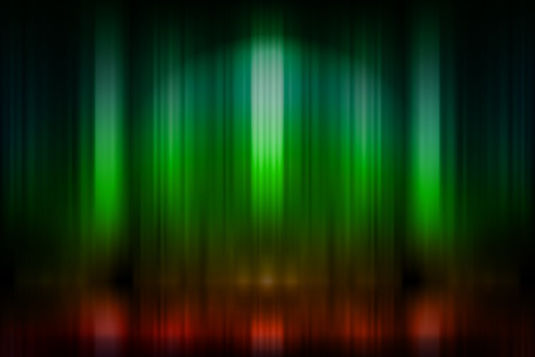 Abstract vibrant studio with podium design Vector Image