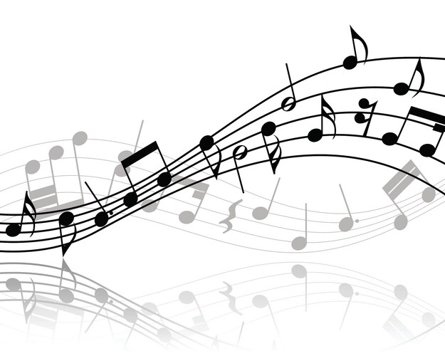 Music notes Royalty Free Vector Image - VectorStock