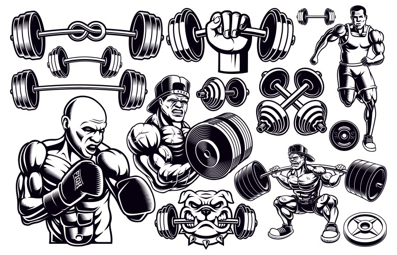 Logo Powerlifting Vector Images (over 840)