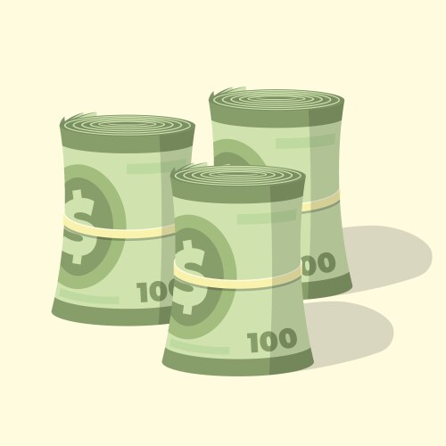 Money Roll Vector Images (over 4,300)