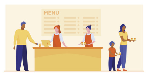 Restaurant service banner restaurant service Vector Image