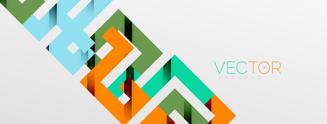 Color bend lines with shadow texture effect Vector Image