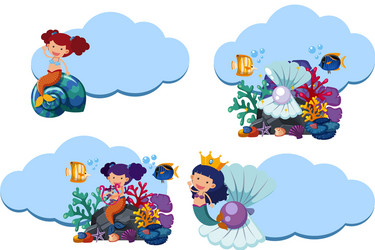Mermaid Border Vector Images (over 260)