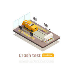 Crash test set Royalty Free Vector Image - VectorStock