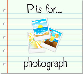 Letter P Flashcards Vector Images (over 440)