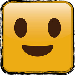 Cartoon face icon Royalty Free Vector Image - VectorStock