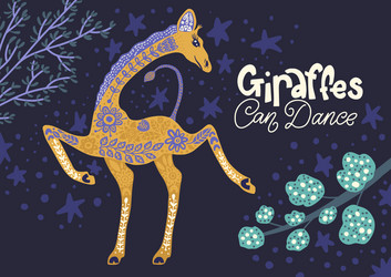 Giraffe Dancing Vector Images (over 110)