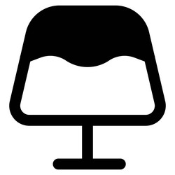 Creamy cassata light icon Royalty Free Vector Image