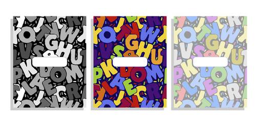Alphabet Notebook Cover Vector Images (over 230)