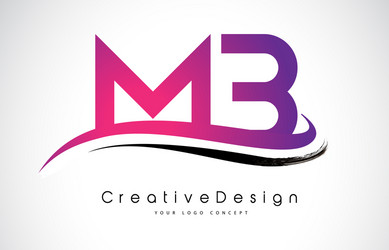 Mb Logos Letter Company Modern Vector Images (over 1,600)