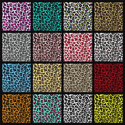 Seamless leopard pattern Royalty Free Vector Image