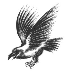 Raven Wings Vector Images (over 3,700)