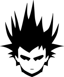 Goth - high quality logo ideal for t-shirt Vector Image