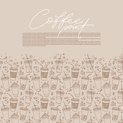 Horizontal beige color banner for marketing Vector Image