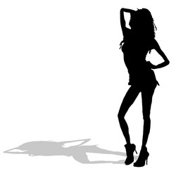 Skinny Girl Vector Images (over 1,800)