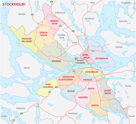 Stockholm Map Vector Images (over 480)
