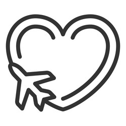 Airplane Heart Vector Images (over 4,500)