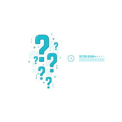 Question mark Royalty Free Vector Image - VectorStock