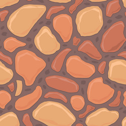 Game ground texture cartoon surface dirt Vector Image