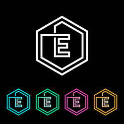 Letter E Gaming Logo Vector Images (over 7,300)