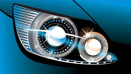 Car Headlights Flare Vector Images (over 190)