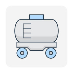 Cartoon drawing of group enemy tanks defending Vector Image