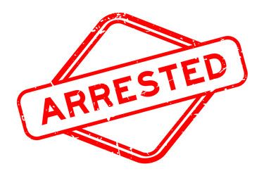 Arrested Stamp Vector Images (over 1,000)