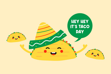 National Taco Day Vector Images (over 400)