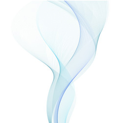 Realistic set of fresh air swirls on transparent Vector Image