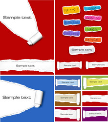 Ripped Paper Vector Images (over 16,000)