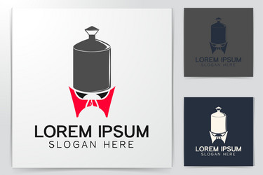 Boiler logo designs inspiration isolated on white Vector Image