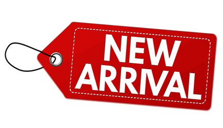 New arrival label or sticker Royalty Free Vector Image
