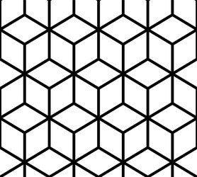 Geometric pattern cube seamless pattern Royalty Free Vector