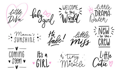Hand Lettering Baby Shower Vector Images (over 2,400)