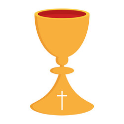 Isolated colored holy grail icon Royalty Free Vector Image