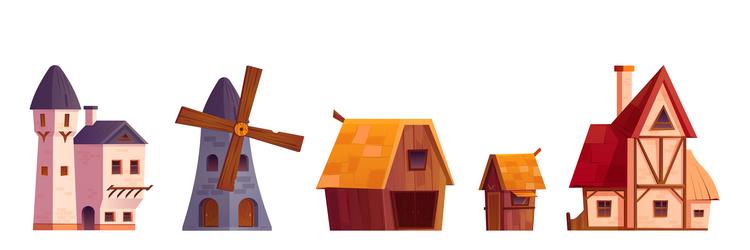 Wooden Village Vector Images (over 14,000)