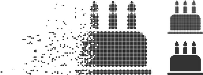 Exploding Birthday Cake Vector Images (95)