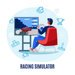Racing Simulator Vector Images (over 1,100)