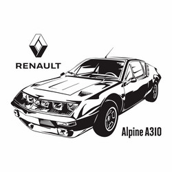 Classic car fiat padmini Royalty Free Vector Image