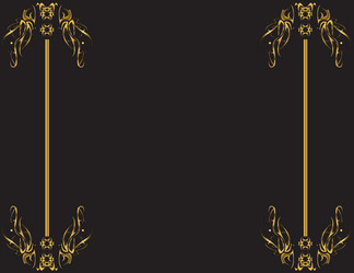 Regal frame Royalty Free Vector Image - VectorStock