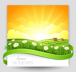 Summer banners Royalty Free Vector Image - VectorStock