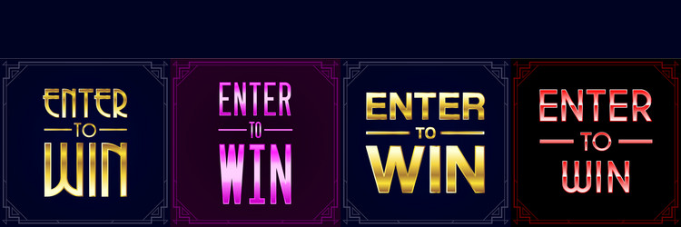 Enter to Win Sign Vector Images (over 790)