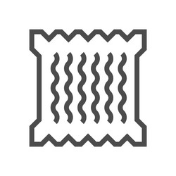 Instant noodle icon Royalty Free Vector Image - VectorStock