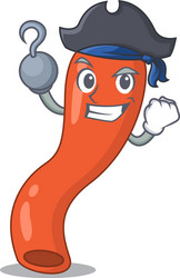 A heroic appendix mascot character design Vector Image