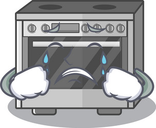 Truffle cartoon in character with sad expression Vector Image