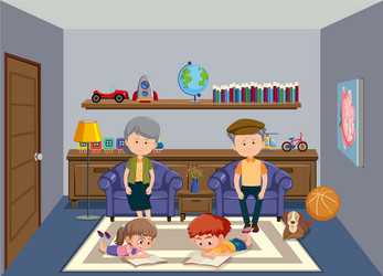 Cartoon Old House Inside Vector Images (over 750)