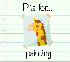 Letter P Flashcards Vector Images (over 440)