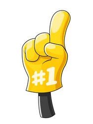 Gesture hand Royalty Free Vector Image - VectorStock