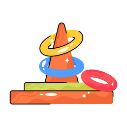 Ring Toss Game Vector Images (42)