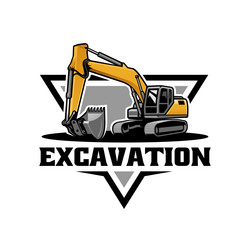 Boom lift logo Royalty Free Vector Image - VectorStock